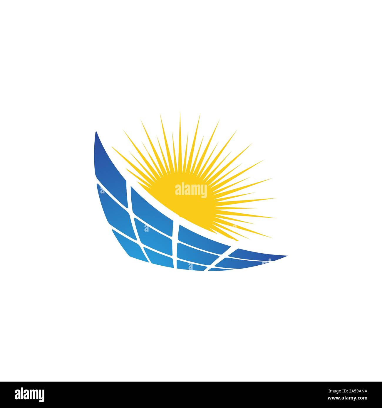 Solar Energy vector icon illustration design template Stock Vector ...