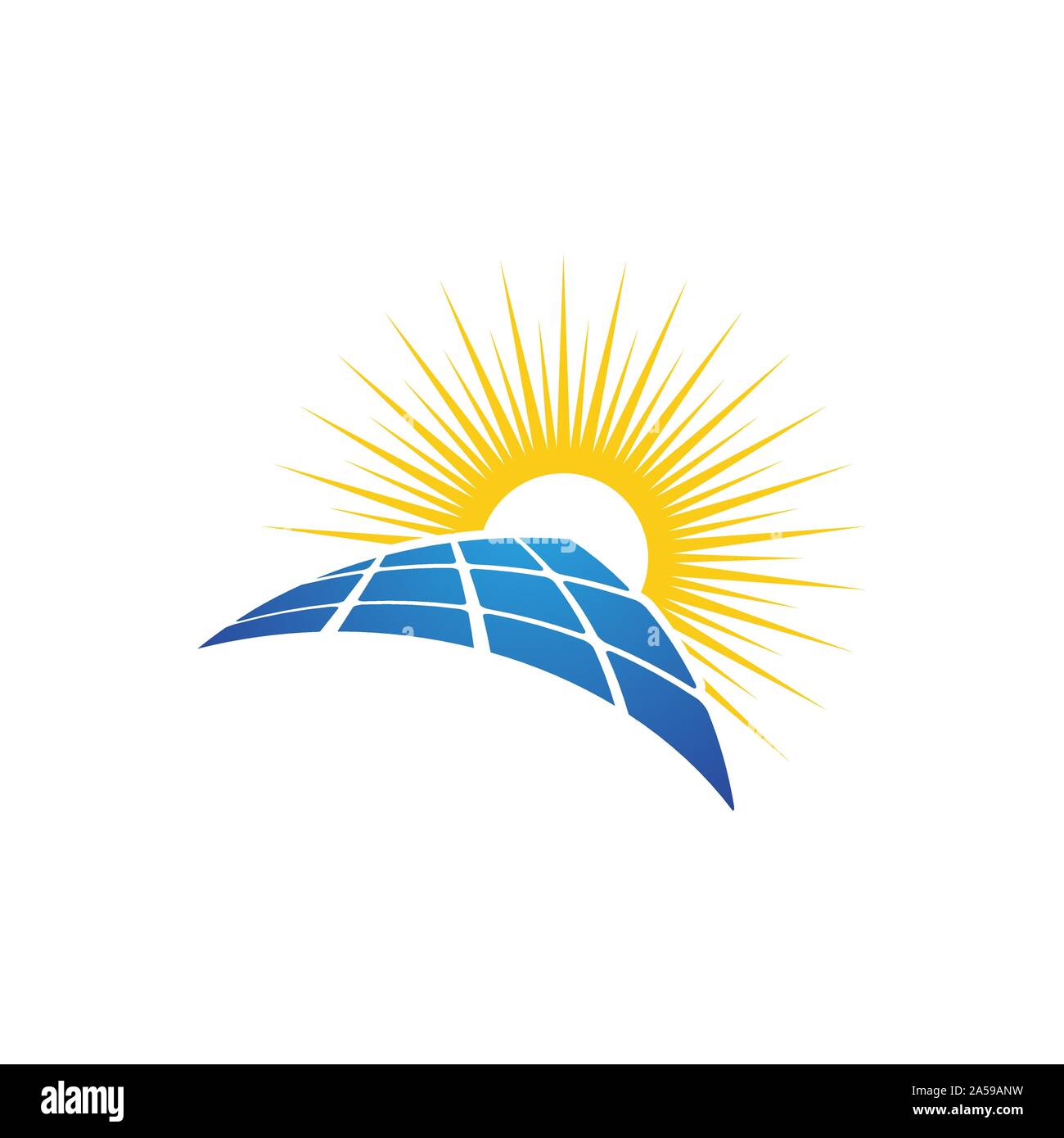 Solar Energy vector icon illustration design template Stock Vector ...