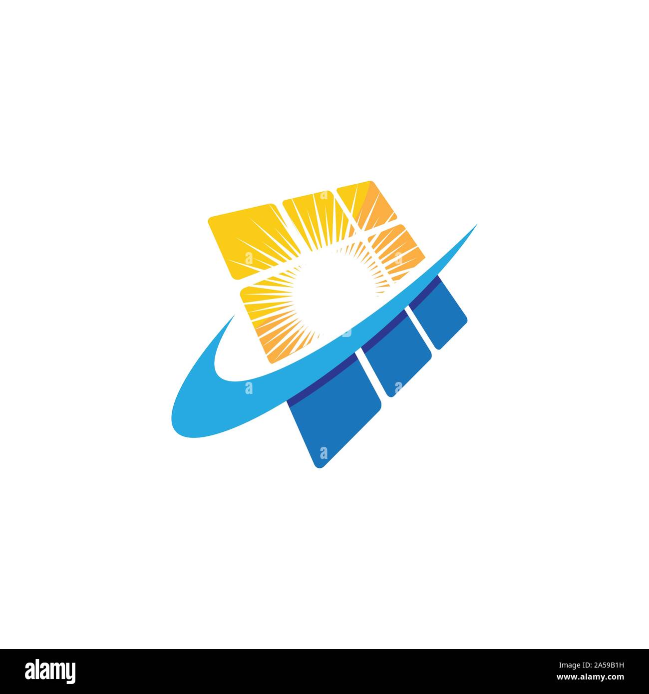 Solar Energy vector icon illustration design template Stock Vector ...
