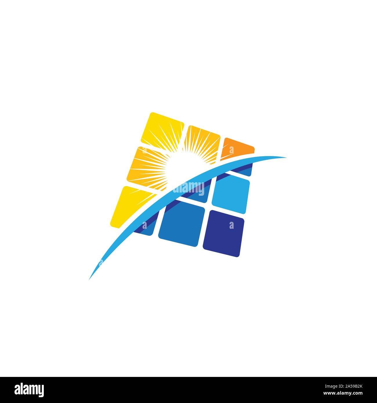 Solar Energy vector icon illustration design template Stock Vector ...