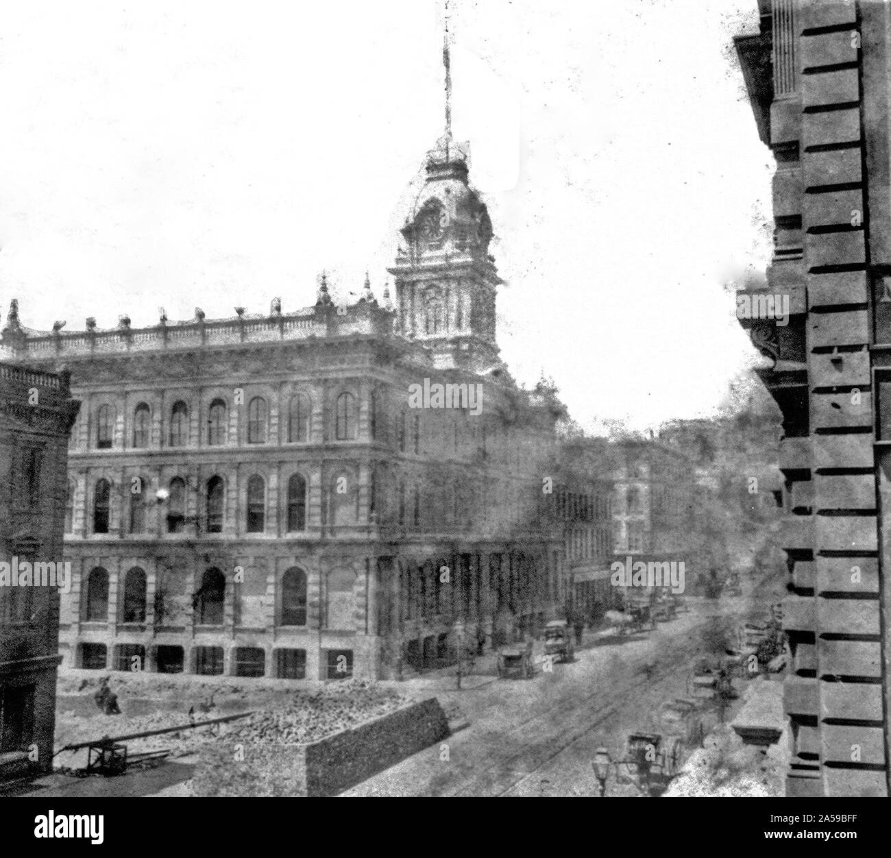 California History - Merchants' Exchange Building - South Side of ...