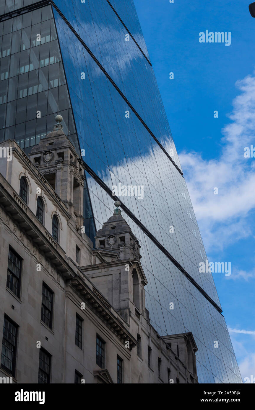 Inspirational building reflexions architecture in London City Stock ...