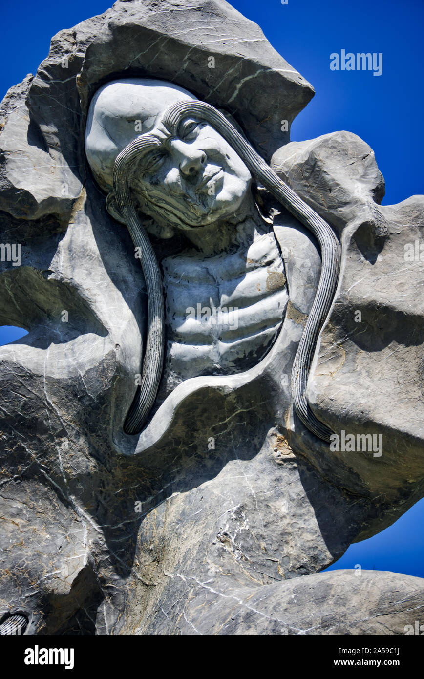 He is caught in a marble stone trying to escape. Stone and rock ...