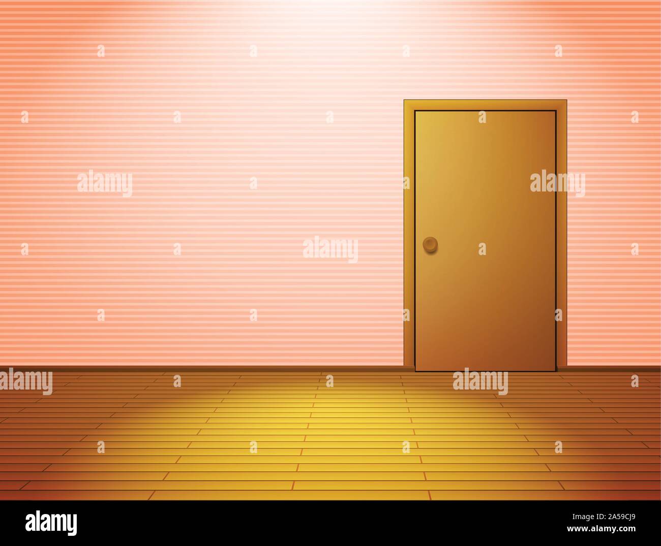 Pink doorway Stock Vector Images - Alamy