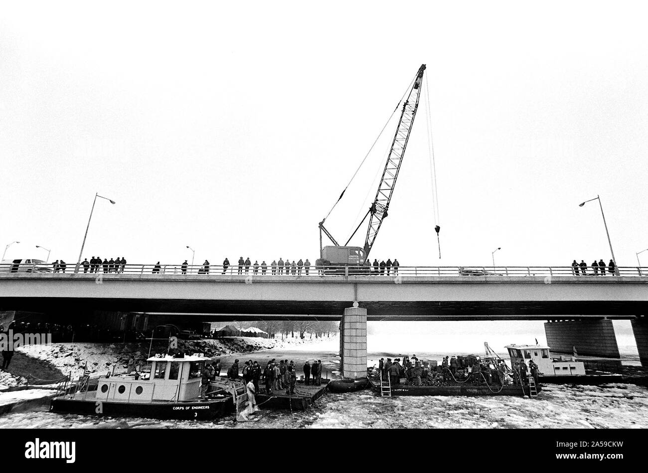 Air florida flight 90 Black and White Stock Photos & Images - Alamy