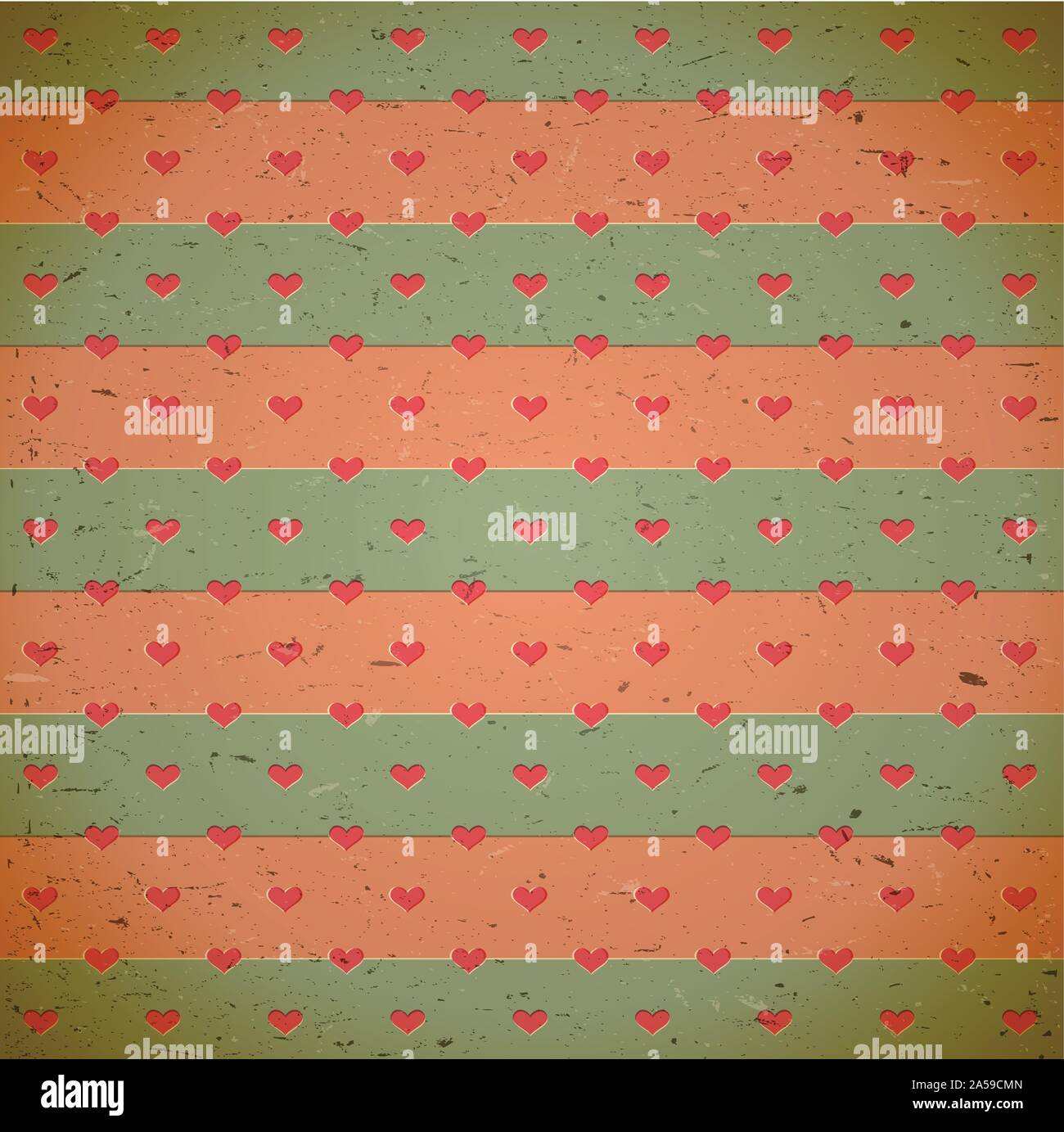 Heart pattern on the old cardboard Stock Vector Image & Art - Alamy
