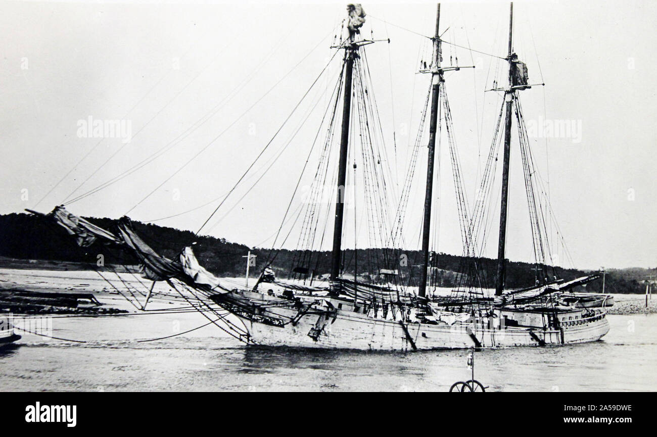 Schooner charlotte w miller hi-res stock photography and images - Alamy