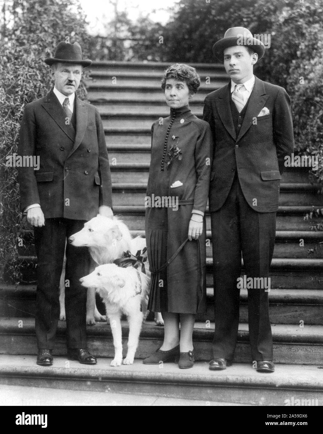 Calvin coolidge grace coolidge hi-res stock photography and images - Alamy