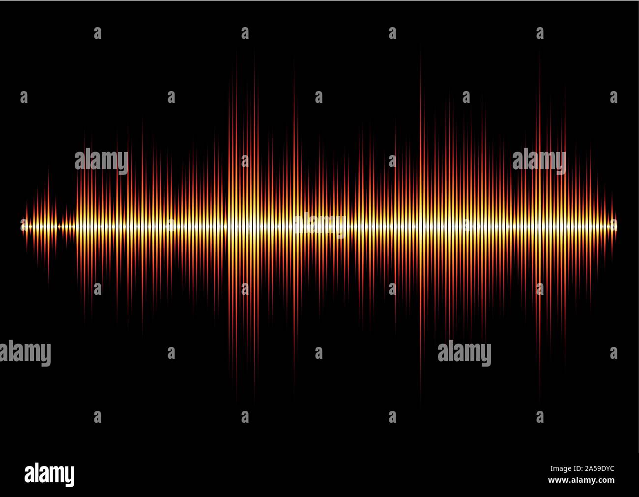 Sharp fire waveform Stock Vector Image & Art - Alamy