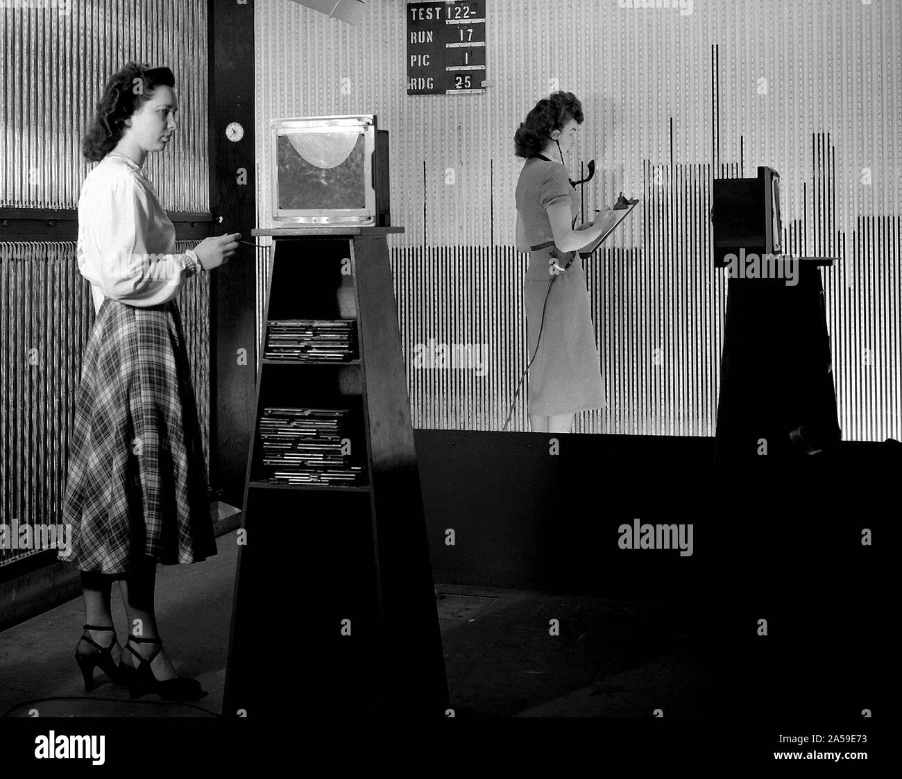 Female computers at the National Advisory Committee for Aeronautics ...