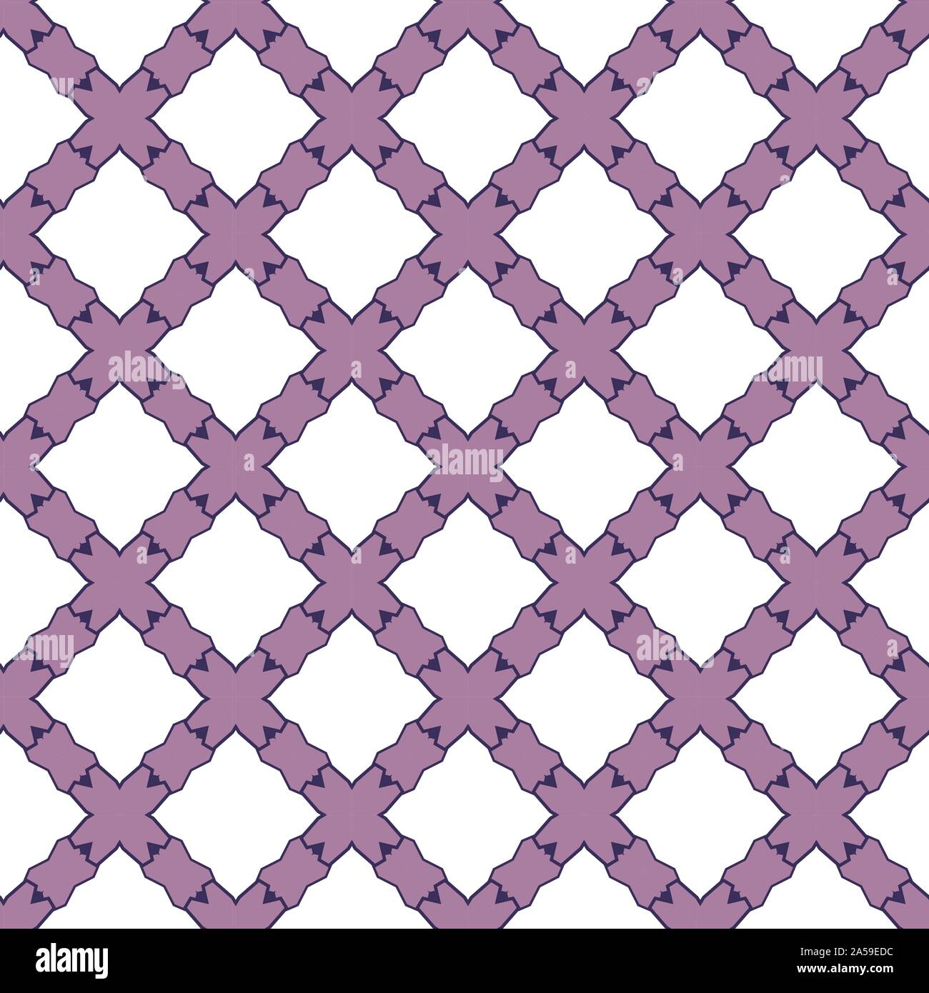 Seamless Vector Pattern Background Texture In Geometric Ornamental Style Stock Vector Image