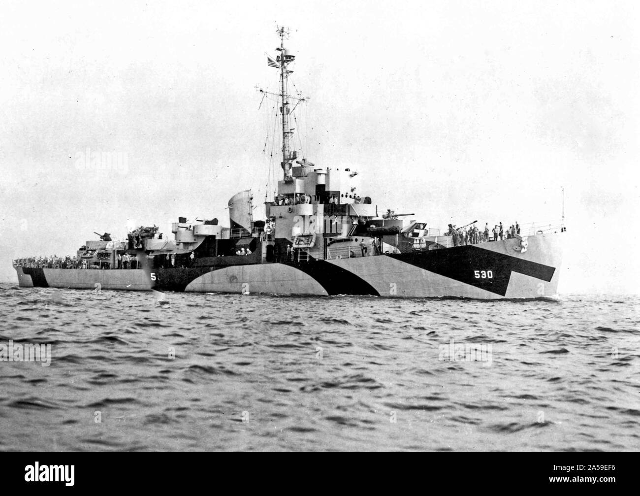 WW II Ships / World War II Ships - DE-530 USS John M. Bermingham, 289 ...