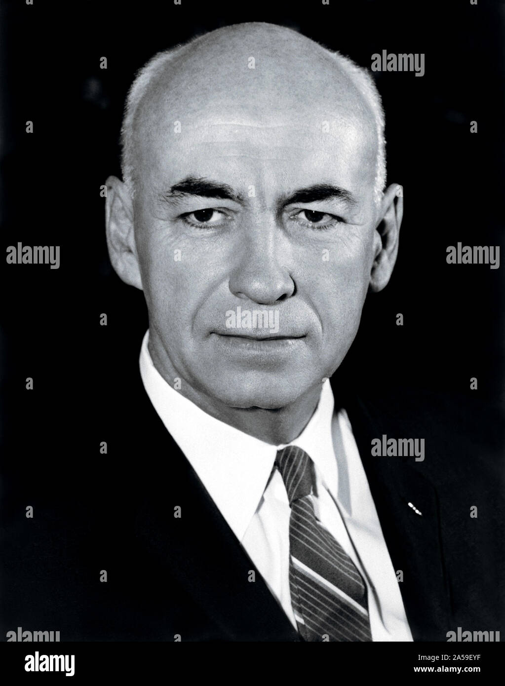 (Jan. 1965) --- Portrait of Dr. Robert R. Gilruth, Director of the ...