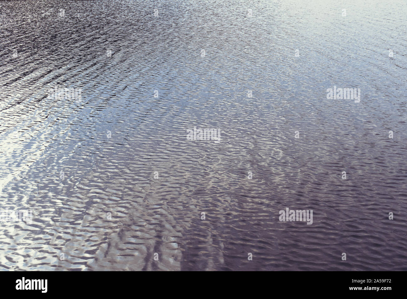 Wavy water surface of lake or river ripple background, backdrop Stock ...