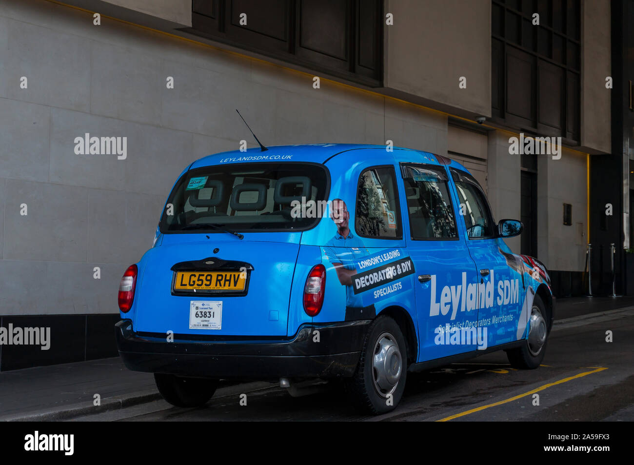 The Iconic London Cab, a symbol of britain metropole Stock Photo - Alamy