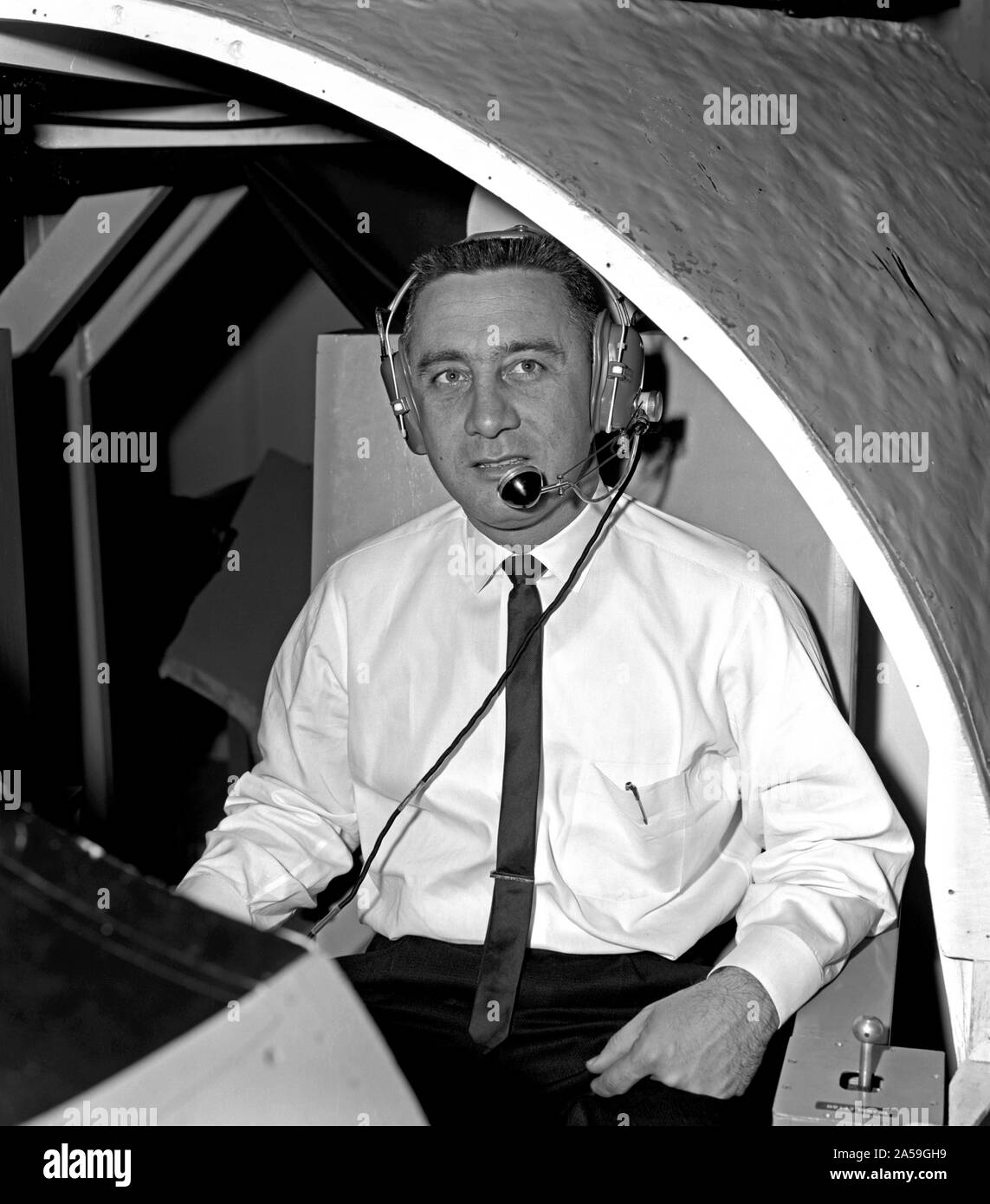 Gus grissom Black and White Stock Photos & Images - Alamy