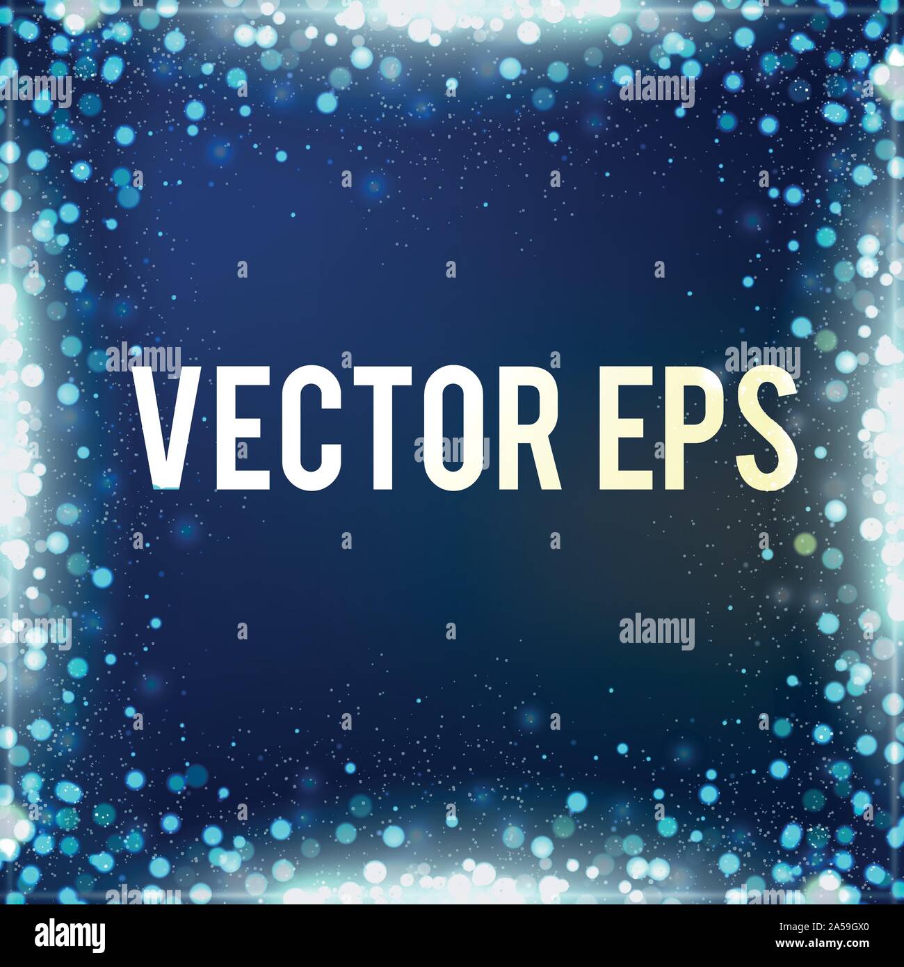 Christmas blue background concept Stock Vector Images - Alamy