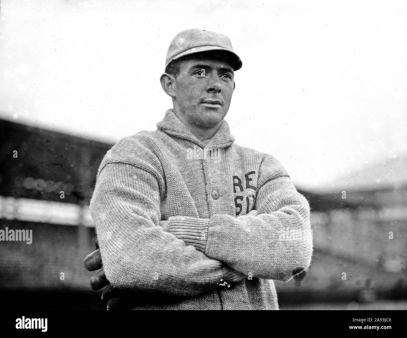 Les Nunamaker, Boston AL (baseball) ca. 1912 Stock Photo - Alamy