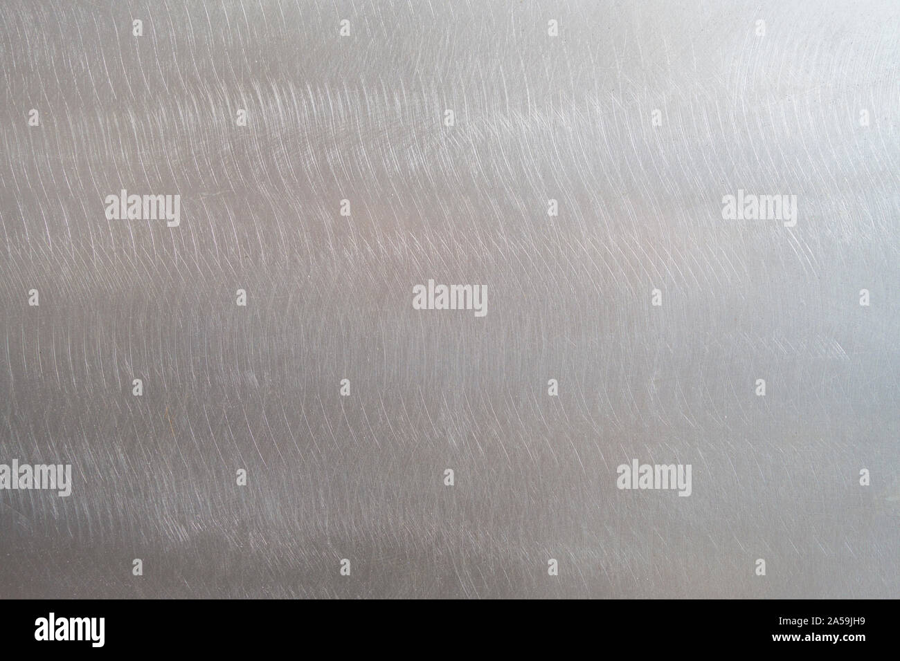 Bush marks on clean silver matalic plate surface background Stock Photo ...