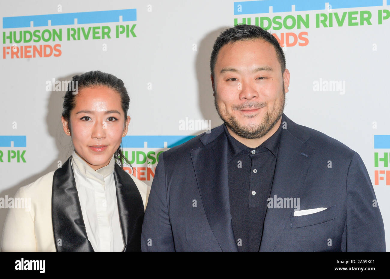 New York, United States. 17th Oct, 2019. Grace Seo Chang and David ...