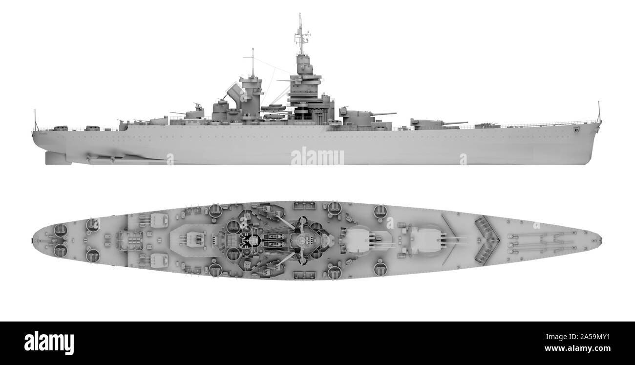 Destroyers Ships Side View