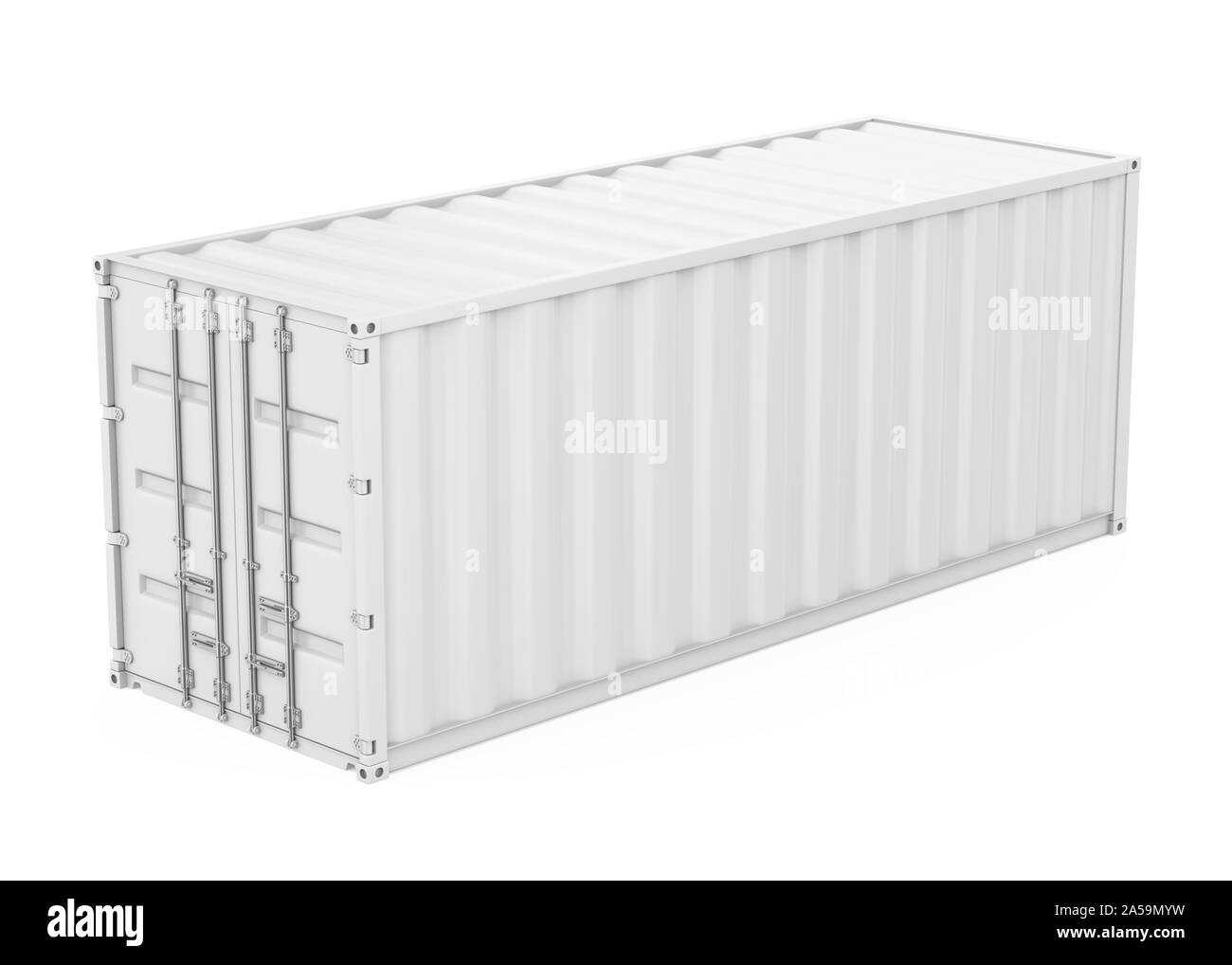 Cargo container Black and White Stock Photos & Images - Alamy