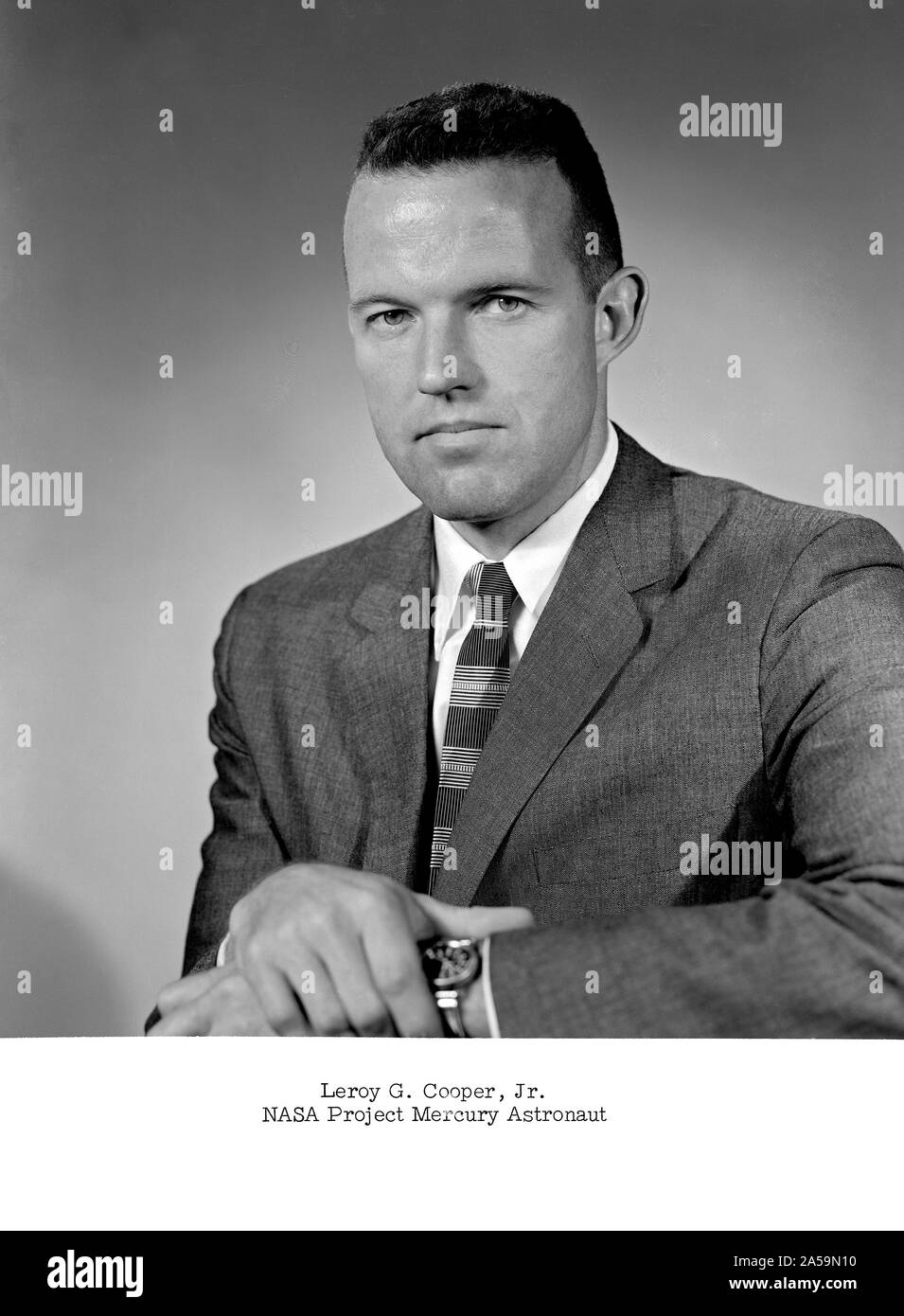 NASA Project Mercury astronaut. -- Cooper was later known as L. Gordon ...