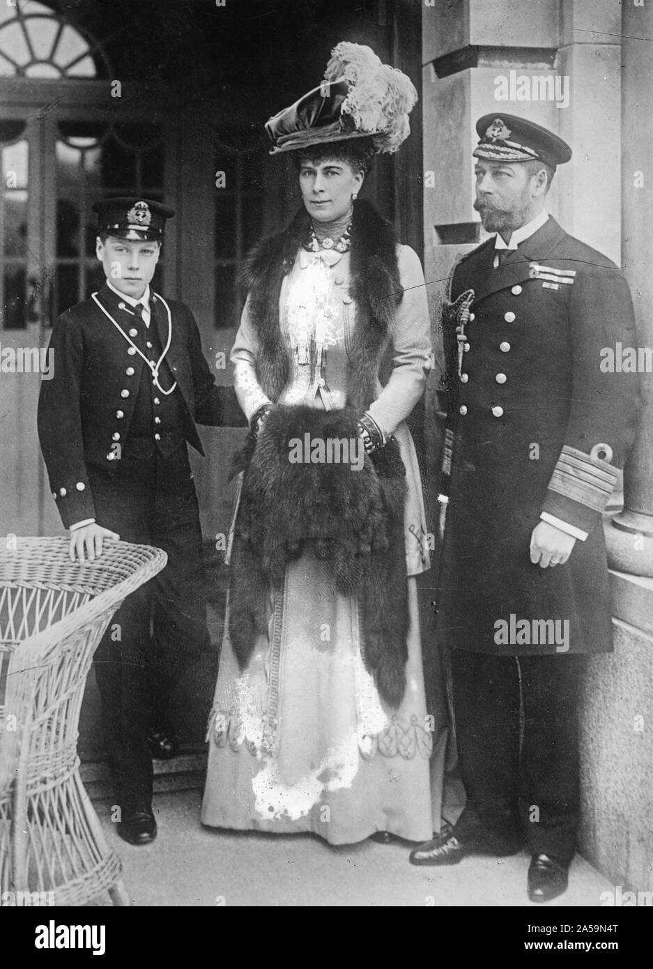 People royalty prince prince of wales Black and White Stock Photos ...