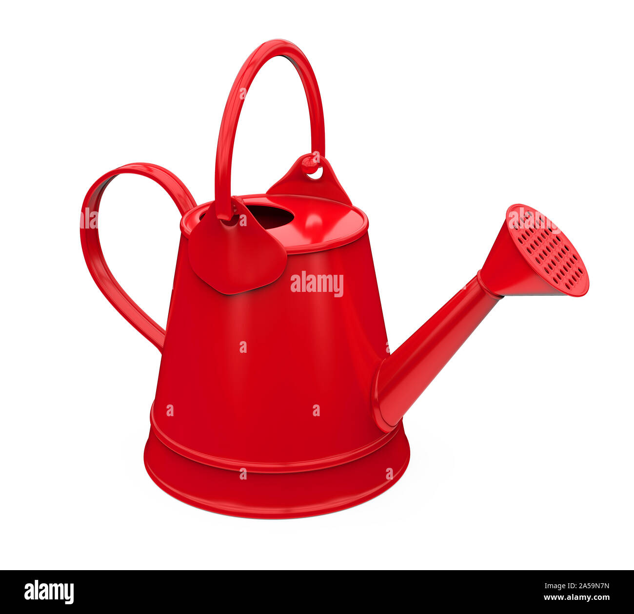 Watering Can Isolated Stock Photo - Alamy
