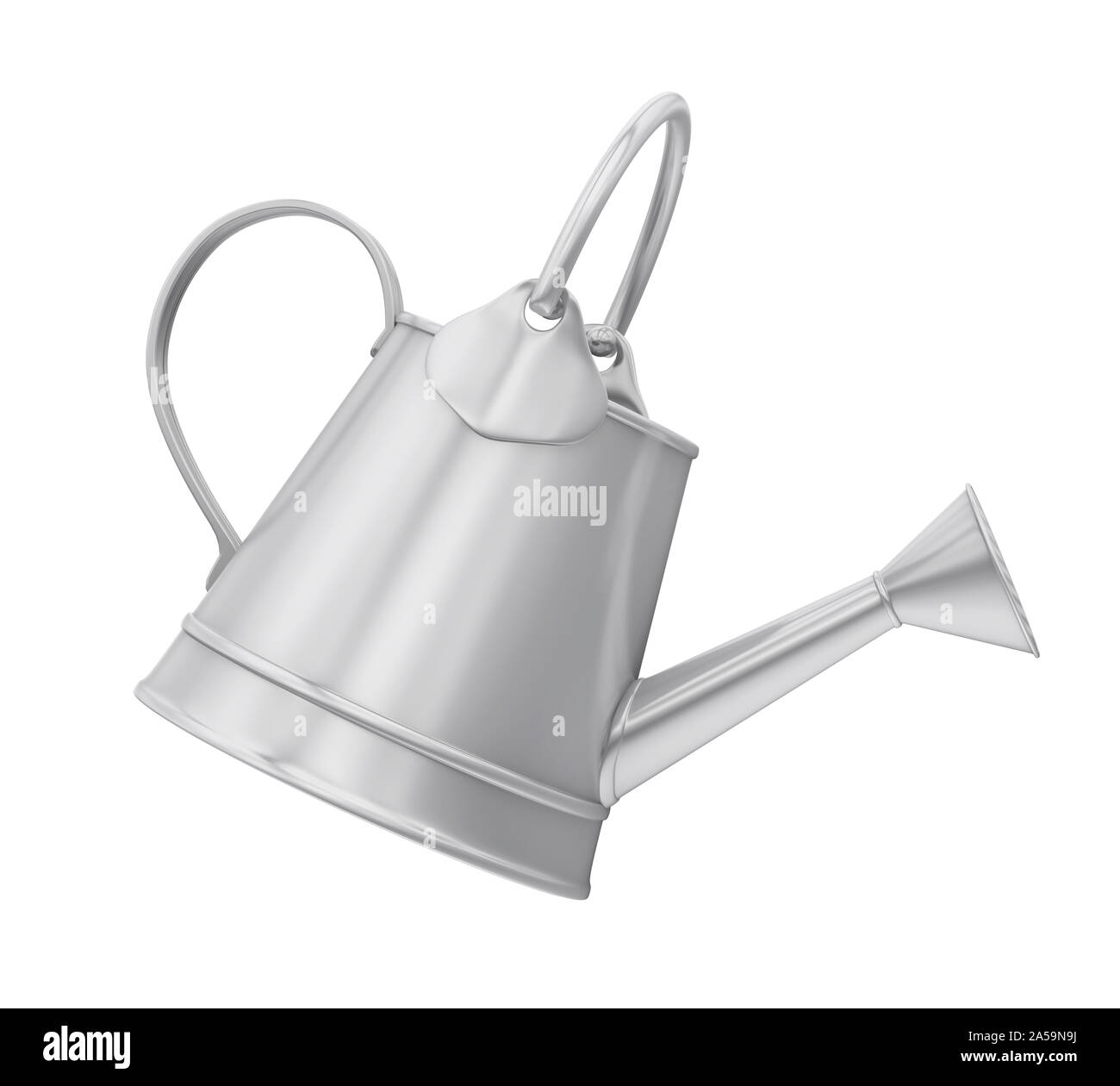 Watering Can Isolated Stock Photo - Alamy