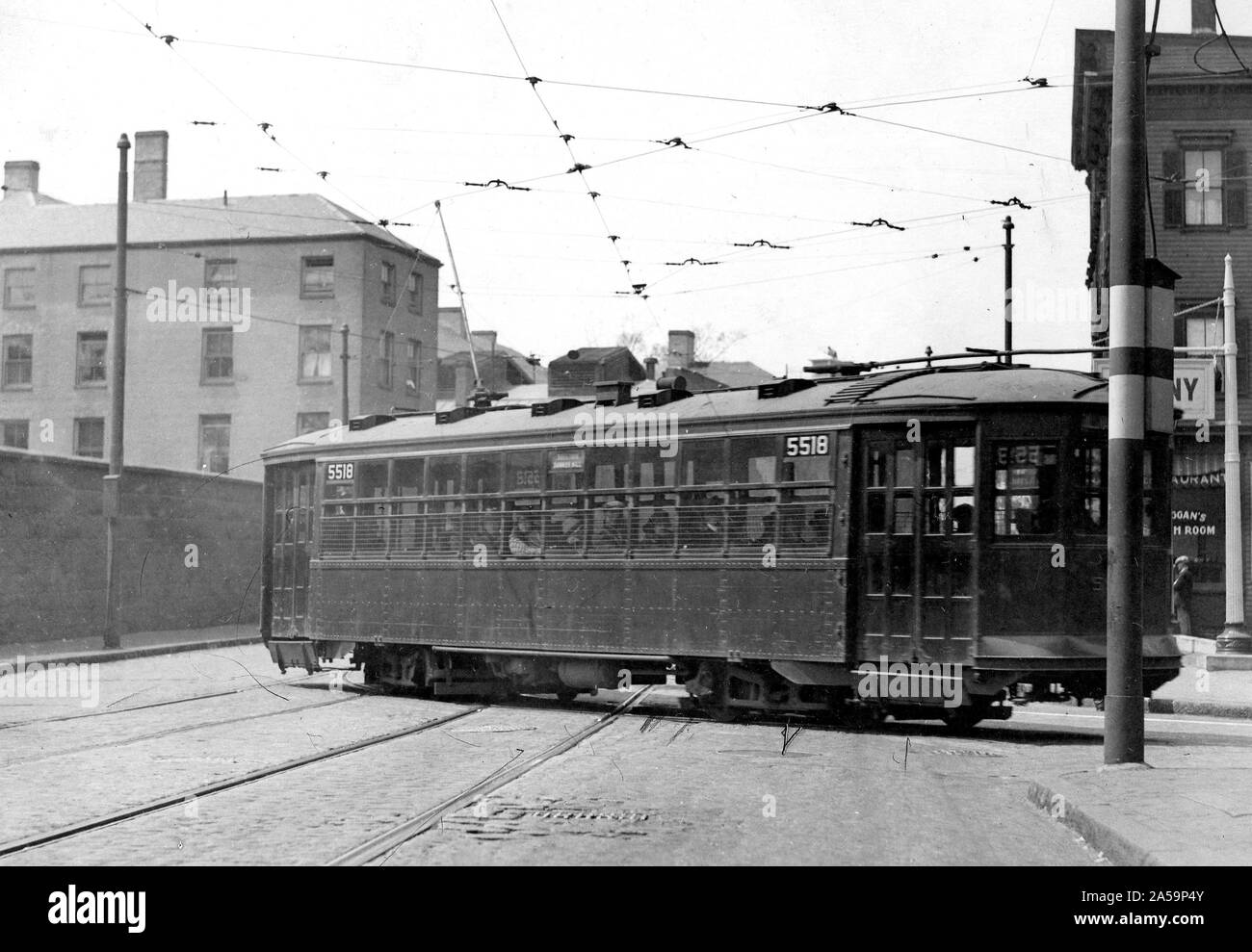 1920 Trolley 1920s People Ride A Trolley To A Park In Massachusetts,