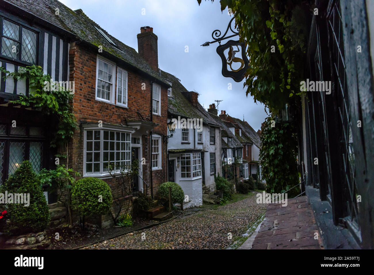 Mermaid street in rye hi-res stock photography and images - Alamy