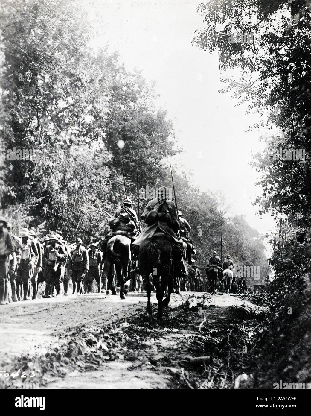 1917 american troops in france hi-res stock photography and images - Alamy