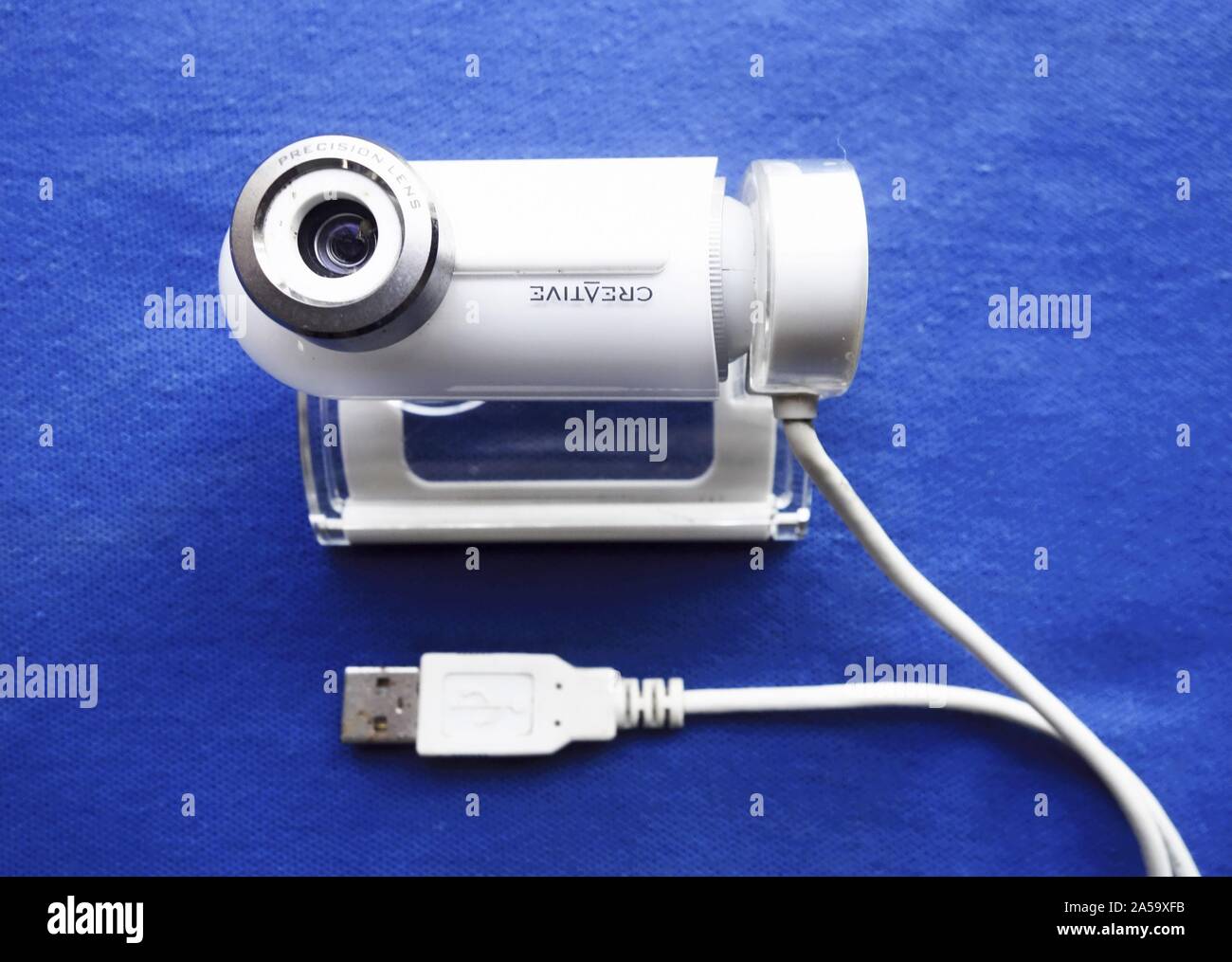 Blue webcam hi-res stock photography and images - Alamy