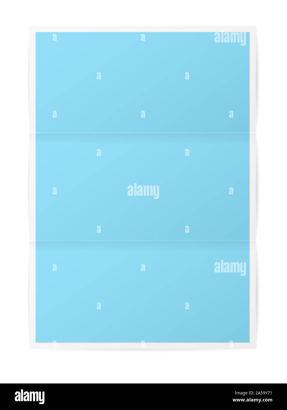 Folded paper on a white background. Vector illustration Stock Photo - Alamy