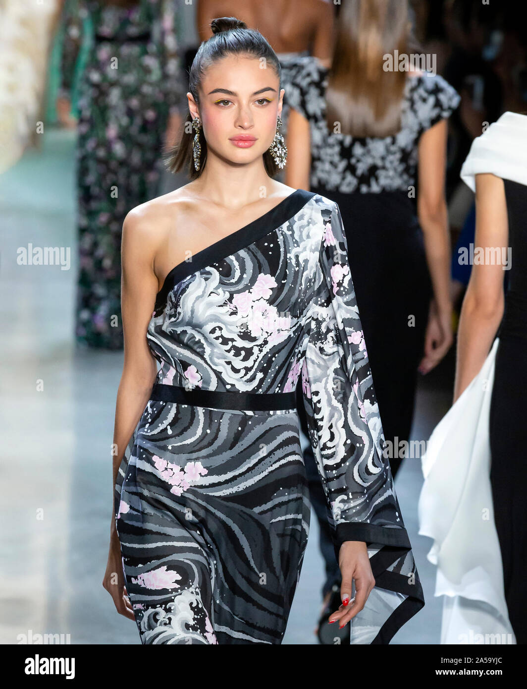 New York, NY - Sept 05, 2019: Models walk the runway at the Tadashi ...