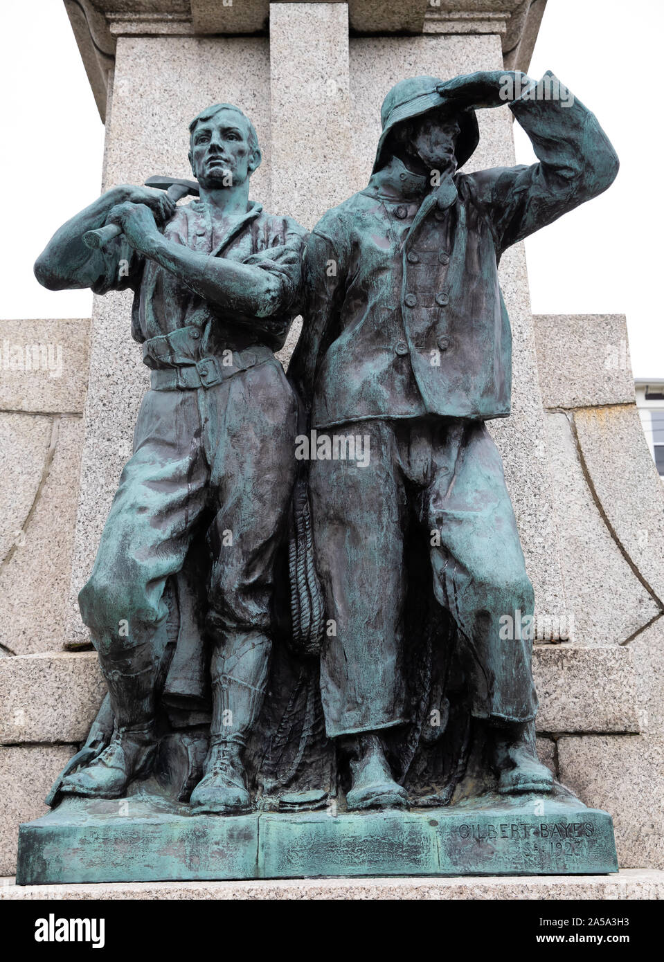 The National War Memorial in Downtown St. John's is the most elaborate ...