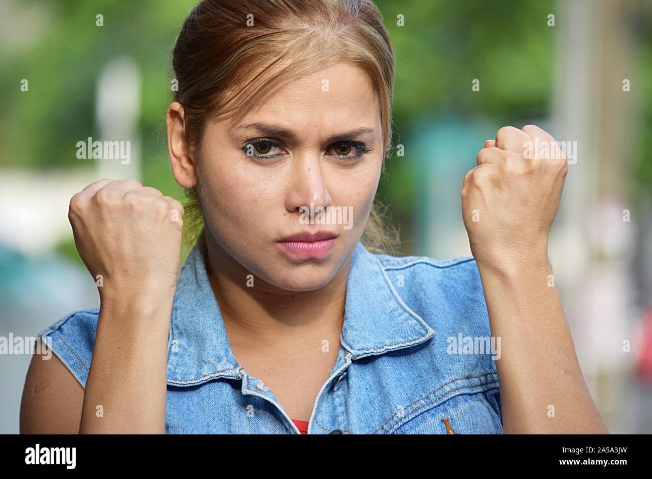 Female And Anger Stock Photo - Alamy