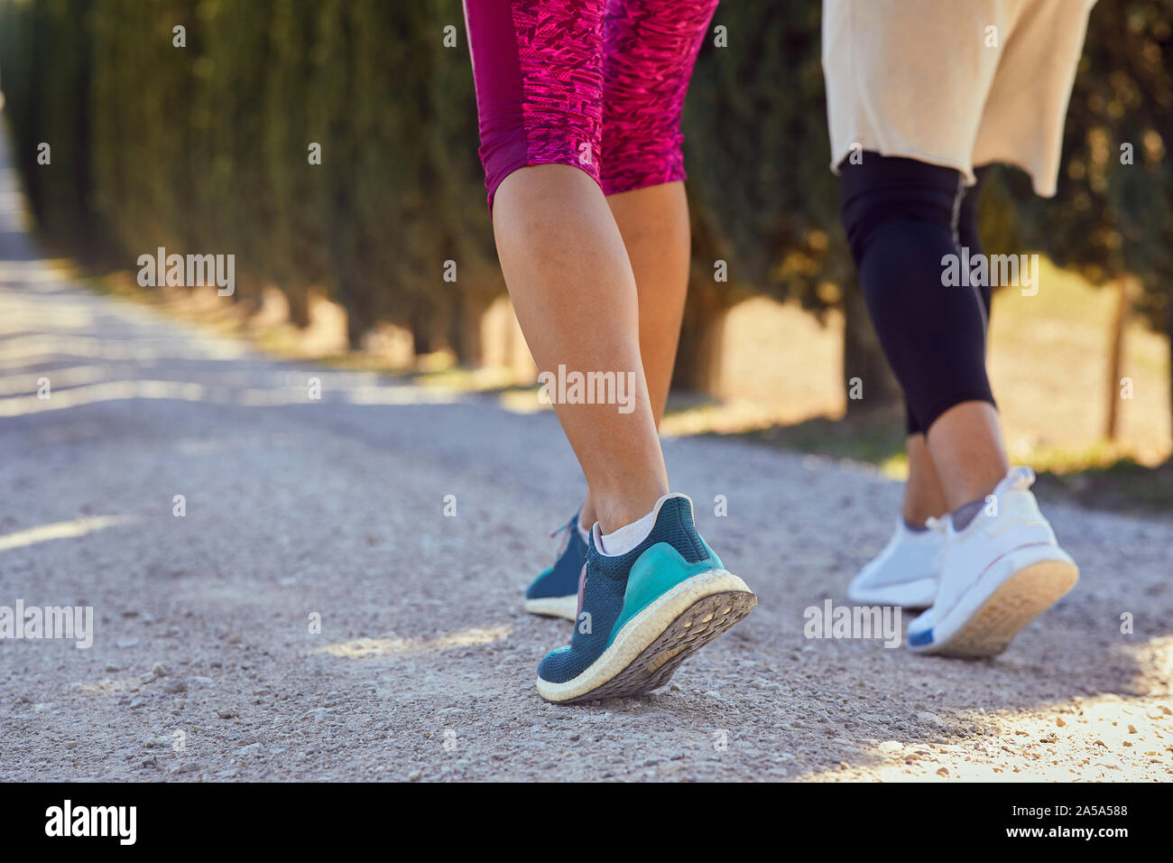 jogging together outdoors. training .healthy lifestyle Stock Photo - Alamy