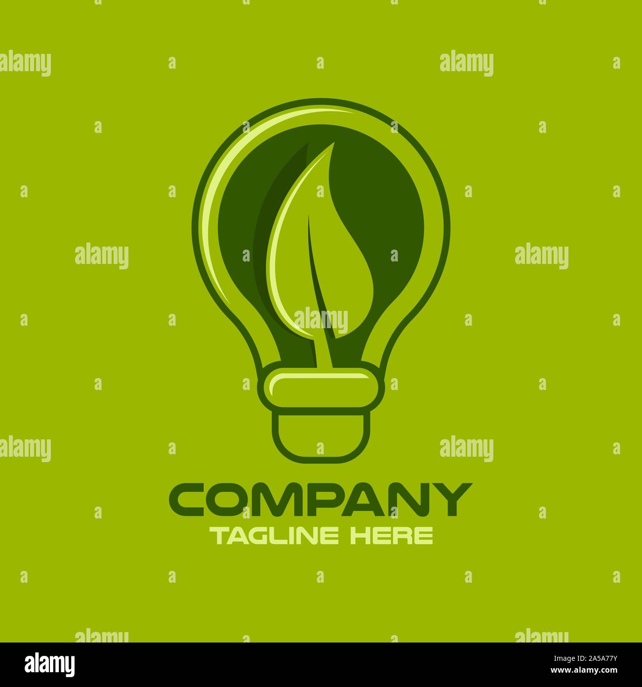 Lighting logo Stock Vector Images - Alamy