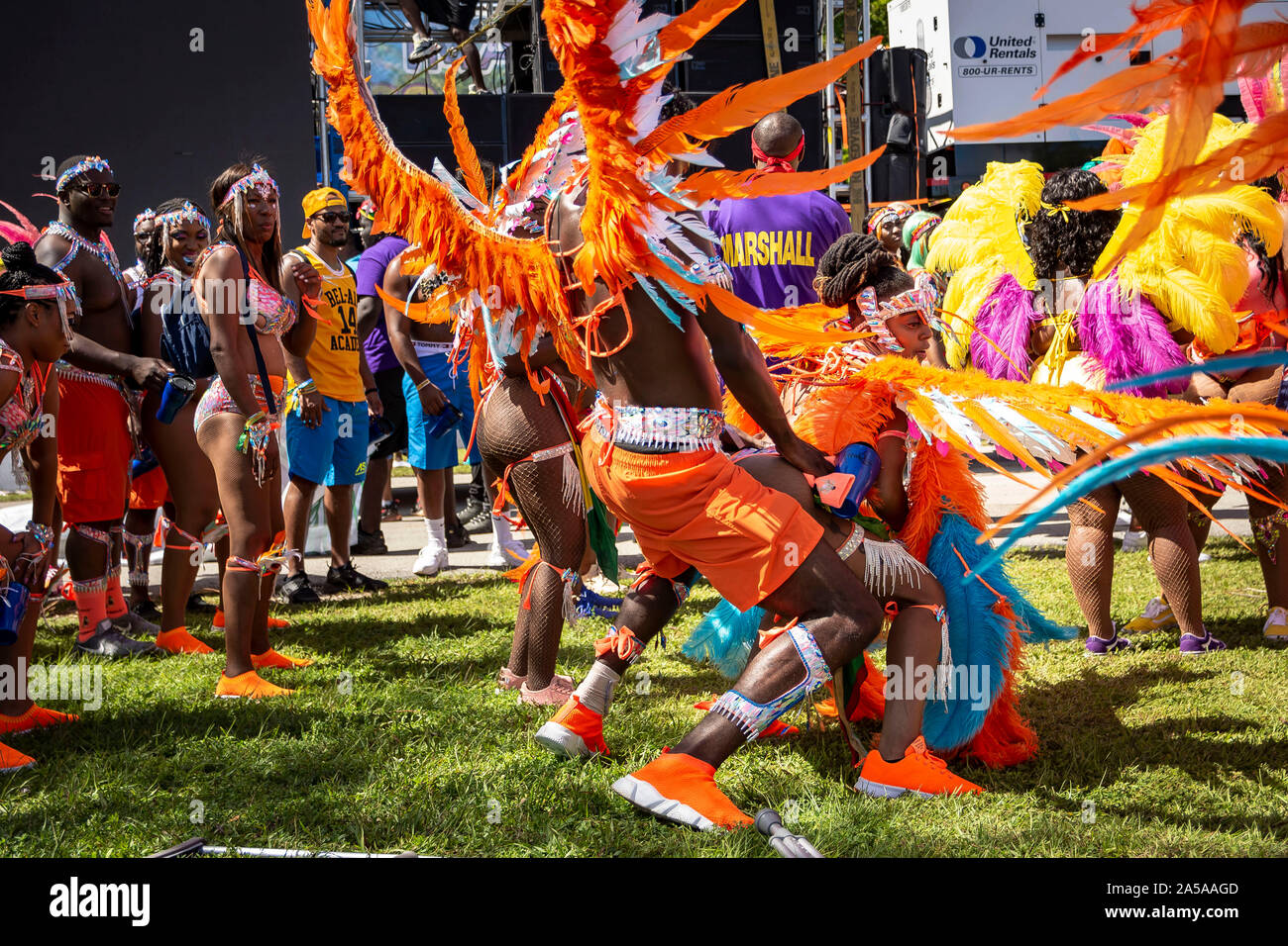 Miami Carnival 2019; Miami Dade County and Expo, Miami, Florida Stock ...