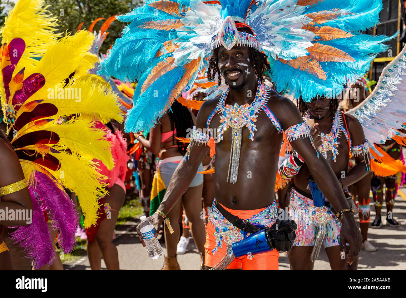 Miami Carnival 2019; Miami Dade County and Expo, Miami, Florida Stock ...