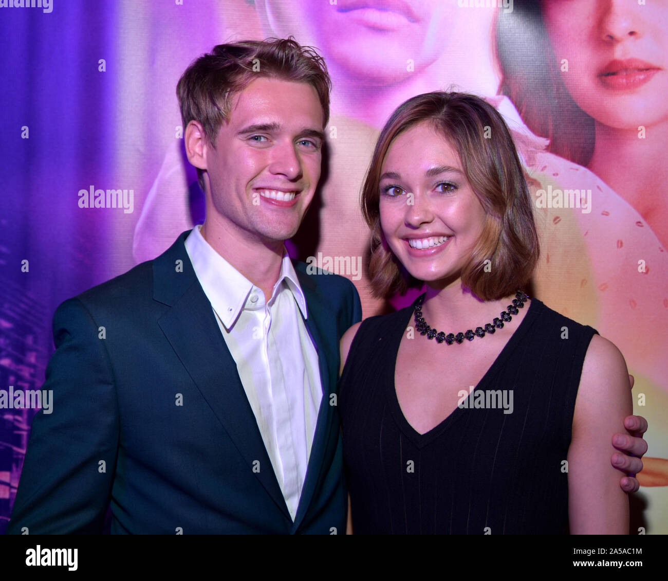 HOLLYWOOD, CA - OCTOBER 10: Harry Jarvis and Juliet Doherty at the ...