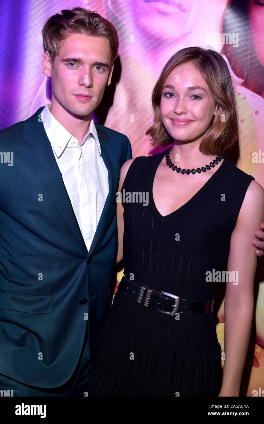 HOLLYWOOD, CA - OCTOBER 10: Harry Jarvis and Juliet Doherty at the ...