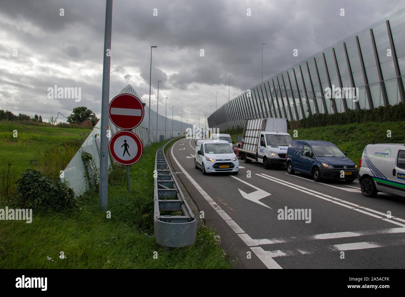 Road signs amsterdam holland netherlands hi-res stock photography and ...