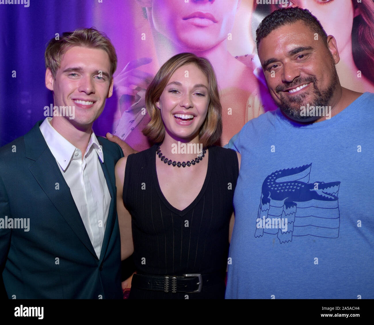 HOLLYWOOD, CA - OCTOBER 10: Harry Jarvis, Juliet Doherty, and Chris ...