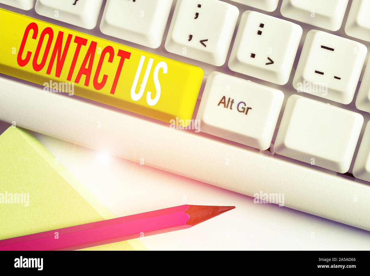 Handwriting text writing Contact Us. Conceptual photo Group of ...