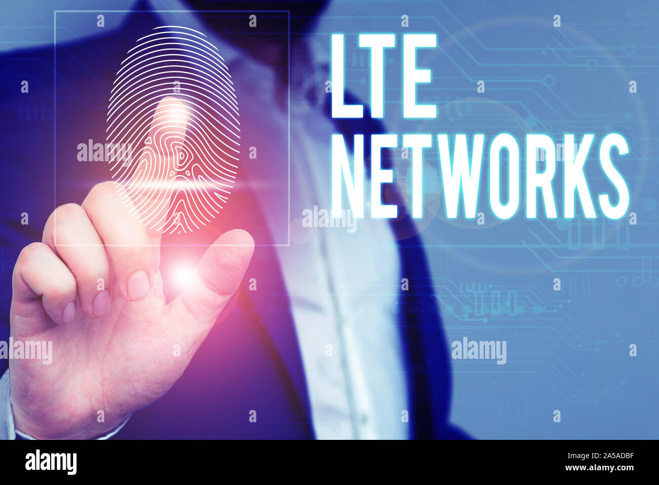 Writing Note Showing Lte Networks Business Concept For Fastest Network Connection Available For