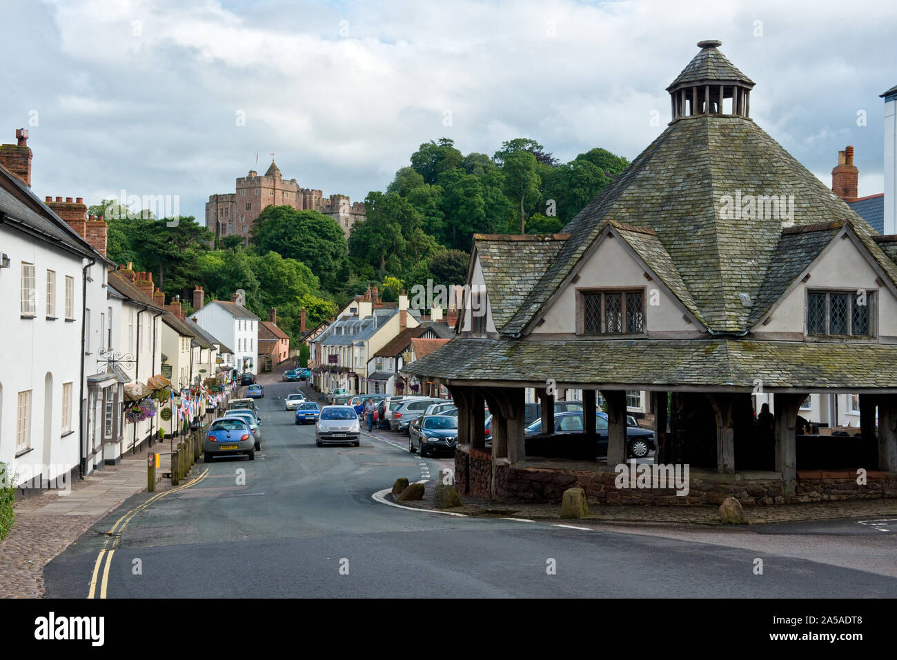 Dunster Castle High Street High Resolution Stock Photography and Images ...