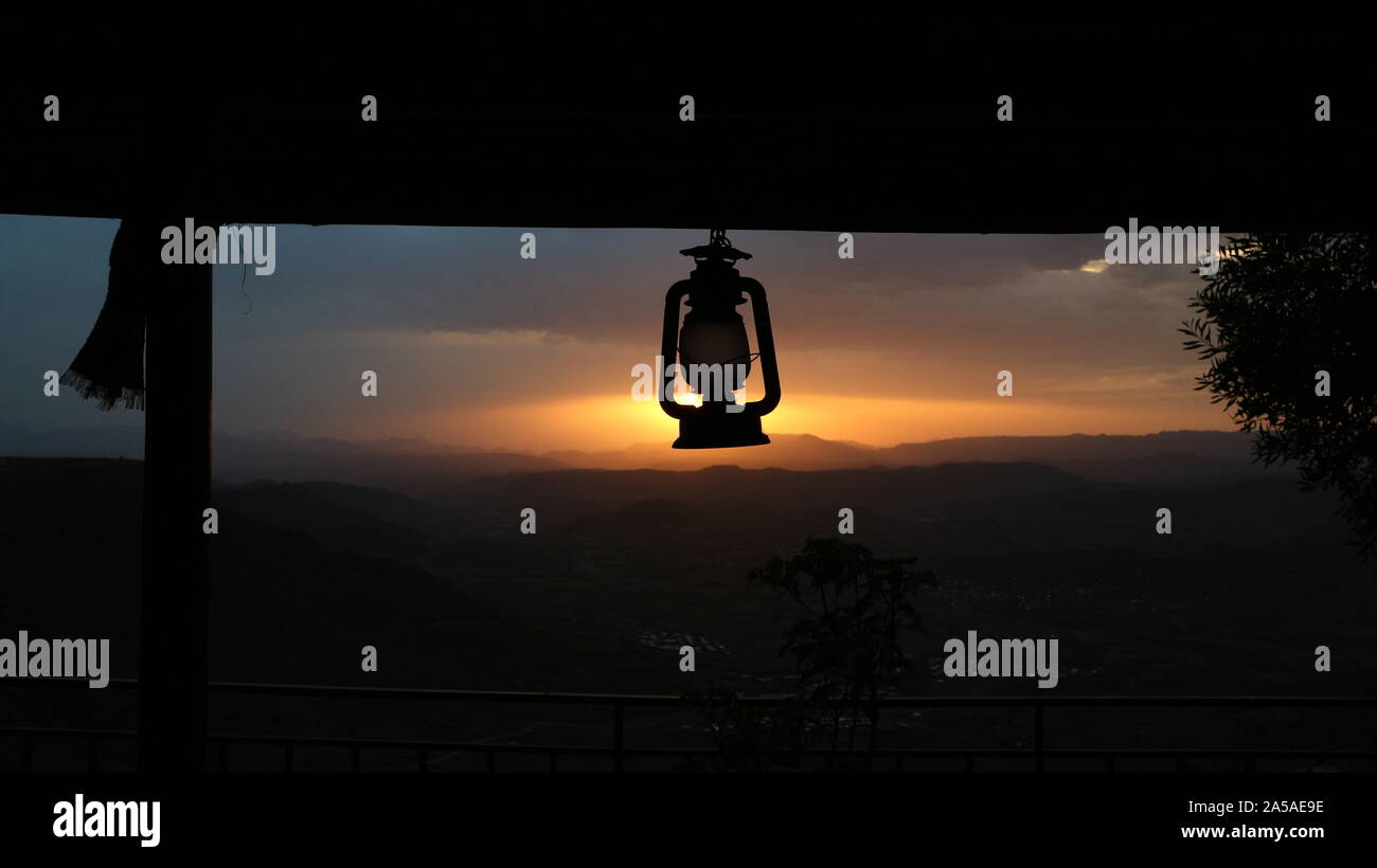 Lantern hanging from beam hi-res stock photography and images - Alamy